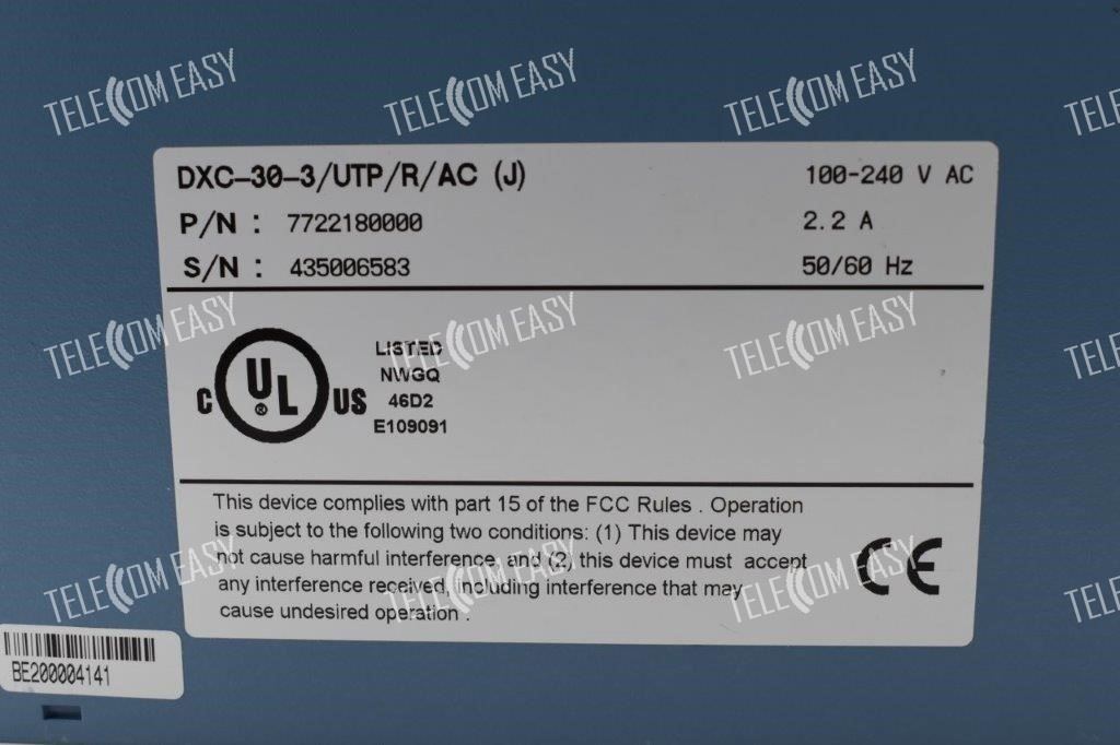 DXC-30,Telecom Easy | New-surplus, Refurbished and Used Telecom Parts